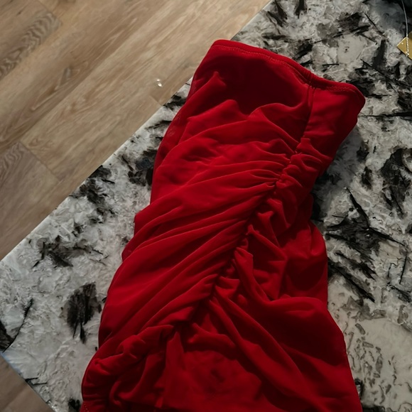 Skirts | Ruffled Red Skirt | Poshmark